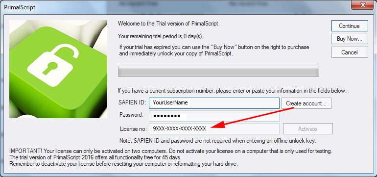 Quick Guide To Sapien Software Activation Sapien Information Center Sapien Information Center